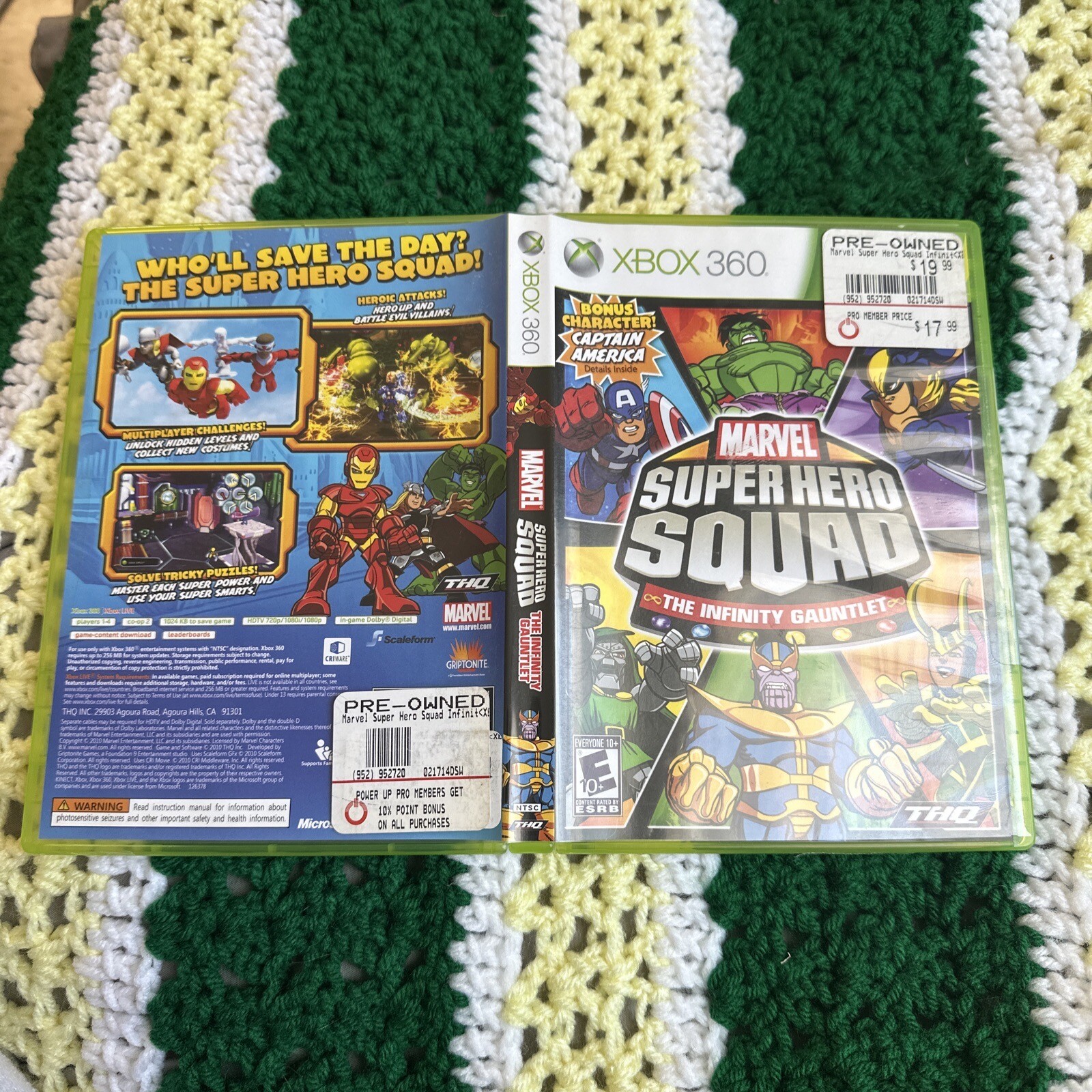 Marvel Super Hero Squad: The Infinity Gauntlet Value - GoCollect (microsoft-xbox-360-marvel ...