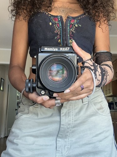 Mamiya RZ67 Pro II Medium Format SLR Film Camera with 110 mm lens Kit ...