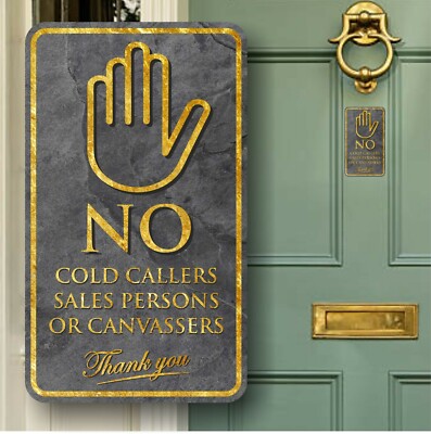 No Cold Callers Sticker for sale | eBay