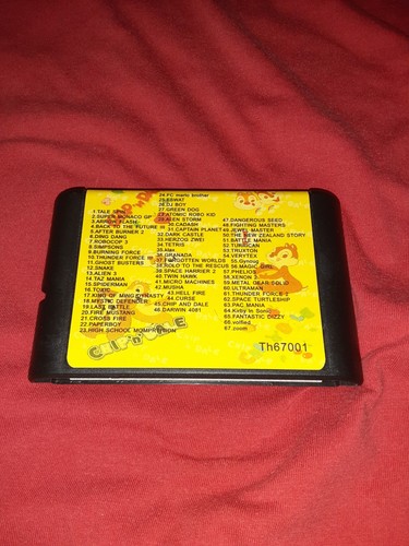 67 In 1 SEGA GENESIS GAME USA CANADA MULTICART NO REPEATS !!!! | eBay