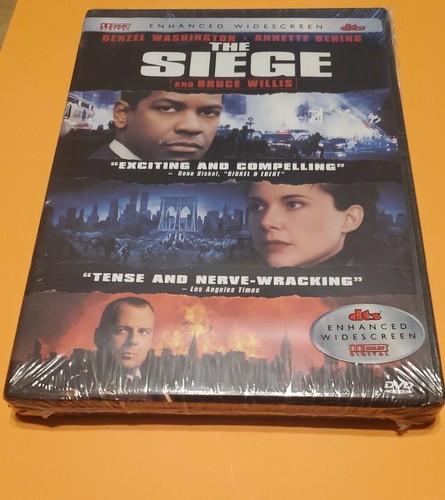 The Siege (DVD, 2000, Widescreen DTS Version) BRUCE WILLIS BRAND NEW ...