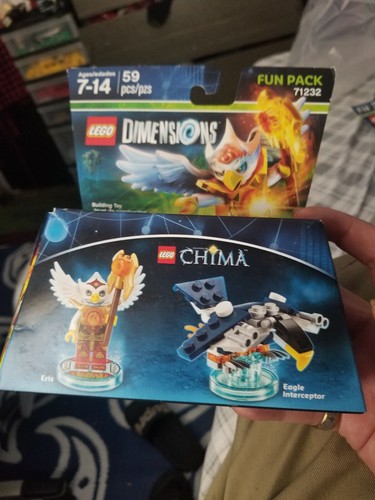 GUC NO ERIS! LEGO Dimensions 71232 Chima Eris & Eagle Interceptor Fun ...