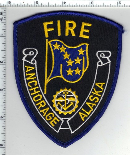 Anchorage Fire Department (Alaska) Shoulder Patch | eBay