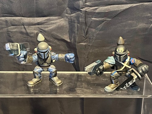 Star Wars Galactic Heroes Anakin Pre Vizsla and Death Watch Mandalorian ...