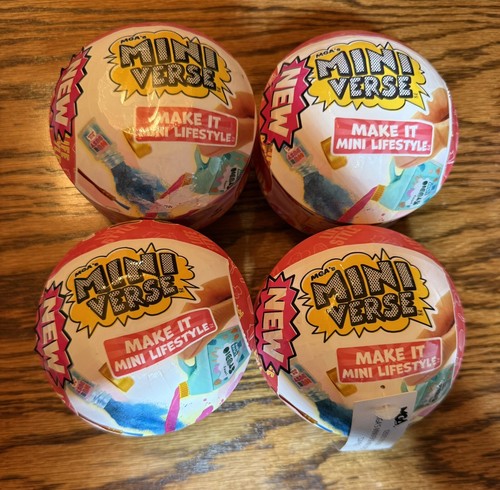 4 New MGA Mini Verse - Make It Mini Lifestyle - Home - Series 2 Lot Of ...