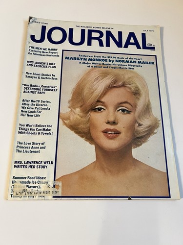 July 1973 JOURNAL Magazine - Excerpt from MARILYN MONROE BY NORMAN ...