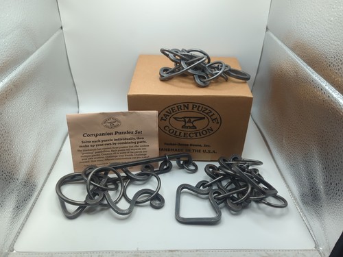 Tucker-Jones House Inc Tavern Metal Puzzle Collection LOT OF 3 Made In ...