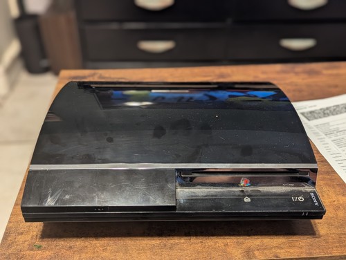 Sony PlayStation 3 PS3 FAT CECHE01 Backwards Compatible Console For ...