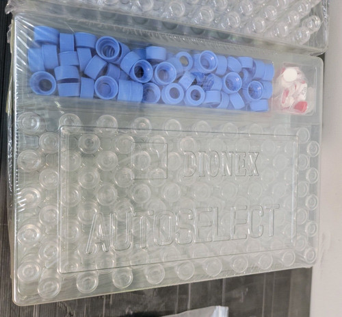 Dionex 055058 Autosampler Vial Kit, Polystyrene 10 mL w/ caps and septa ...