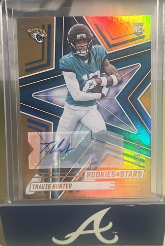 2025 Panini Rookies & Stars #186 Travis Hunter RC Auto Orange /199 ...