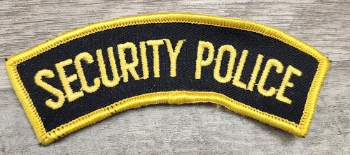 Security Police Rocker patch 2 4 1 | eBay
