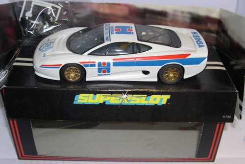 Qq Superslot H2024 Jaguar Xj220 Hisinsa 30th Anniversary Blue Logo L ...