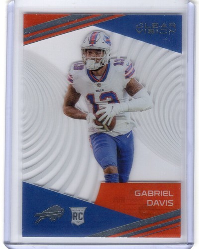 GABRIEL DAVIS 2020 Panini Chronicles CLEAR VISION ROOKIE CARD #CV-26 ...