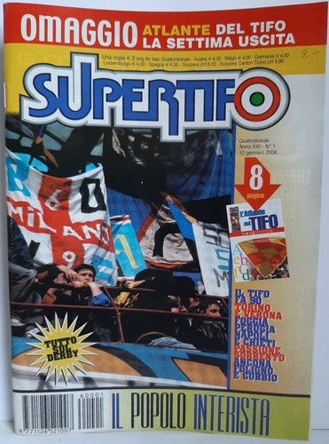 Supertifo #1 Ultra Ultras Italien Fans Fanzine Fussball Januar 2006 rar | eBay.de