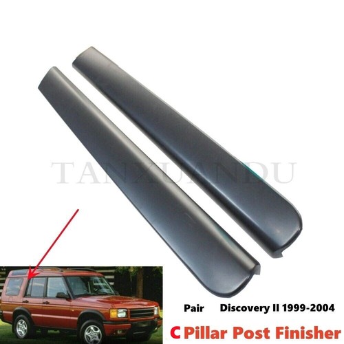 Pair Rear C Pillar Post Finisher Door Trim Molding For LAND ROVER ...