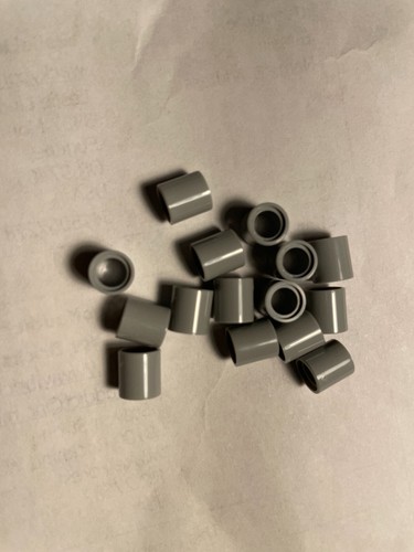 LEGO-NEW #18654-LIGHT BLUISH GREY-TECHNIC/LIFT ARM THICK 1 X 1 -SPACER ...