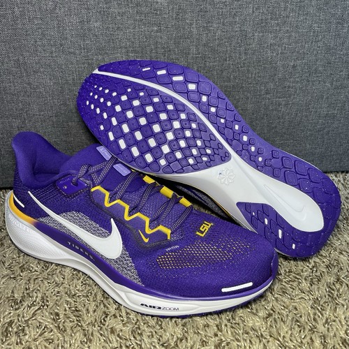 Nike Air Zoom Pegasus 41 LSU Tigers Mens Size 9.5 Running Shoes FZ5126 ...