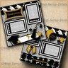 GRADUATION DAY 2 premade scrapbook pages paper piecing layout school ...