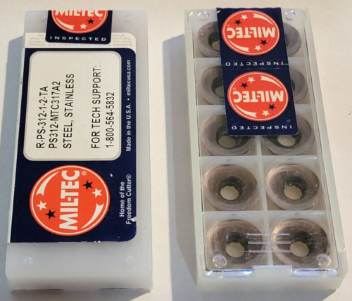 PS312 MTC317A2 R-PS-312-1-2-TA 61012TA MIL-TEC *** 10 INSERTS *** | eBay