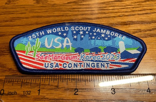 2023 BSA WSJ Contingent Mini Woven JSP 25th World Scout Jamboree Free ...