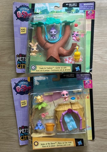 2 NEW LPS Sets #245-247, #242-244 Littlest Pet Shop Lot | eBay