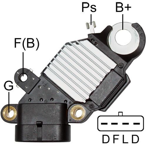 BOSCH Alternator Voltage Regulator 14V 1197311045 | eBay