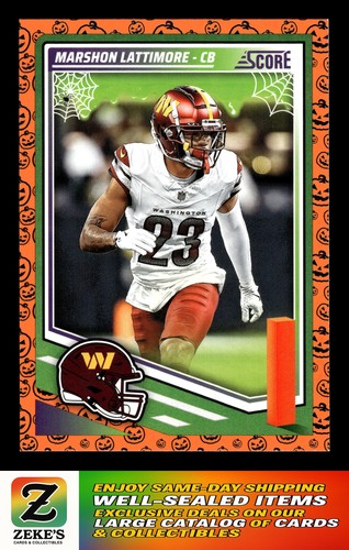 2025 PANINI SCORE-A-TREAT FOOTBALL #165 MARSHON LATTIMORE | eBay