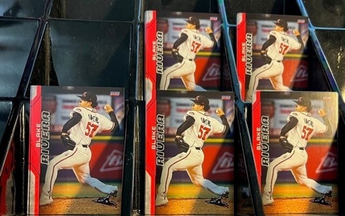Blake Rivera 2023 Richmond Flying Squirrels Rookie (RC) San Francisco ...