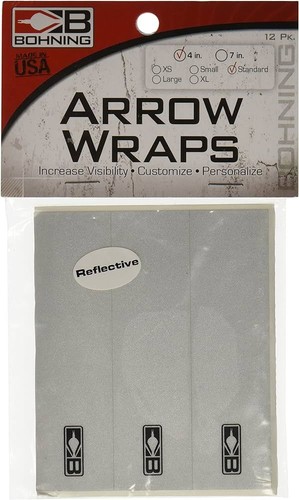 Bohning - Arrow Wrap - 4" Reflective - Large - 13pk | eBay
