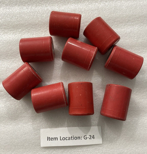 BUS BAR STANDOFF INSULATED SPACERS Size 25mm diameter x 32mm height Lot ...