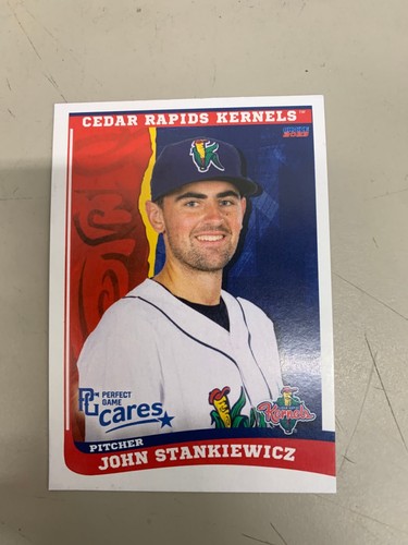 John Stankiewicz Card 2023 Cedar Rapids Kernels Team Card | eBay