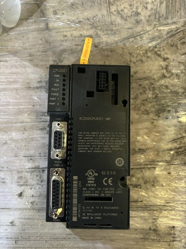 GE Fanuc IC200CPU001-MK CPU Module USED | eBay