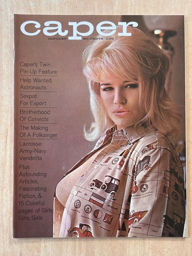 CAPER Magazine January 1965 Vol. 11 #1 PIN-UP & Glamour HIGH GRADE ...