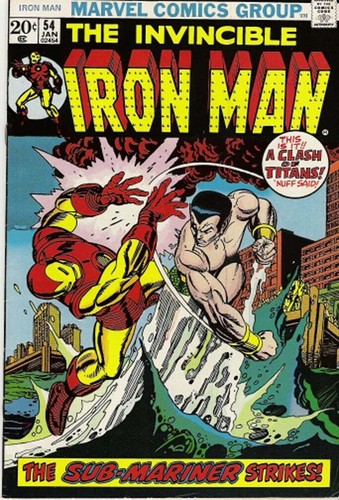 Iron Man #54 VF- 7.5 1973 Marvel 1st Moondragon | eBay