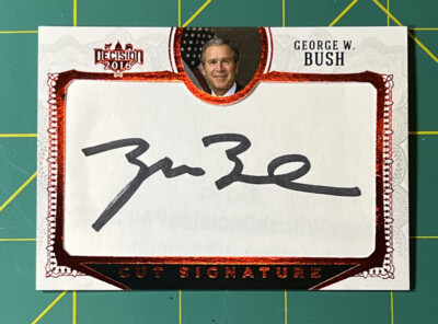 George Bush Signature for sale | eBay