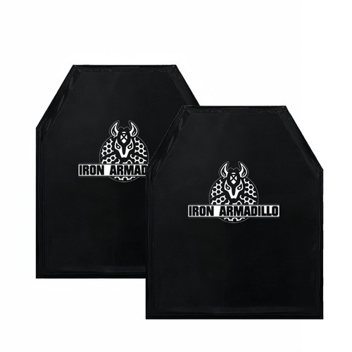 IRON ARMADILLO® Level IIIA Soft Body Armor Plate Multi Size stop 9MM ...
