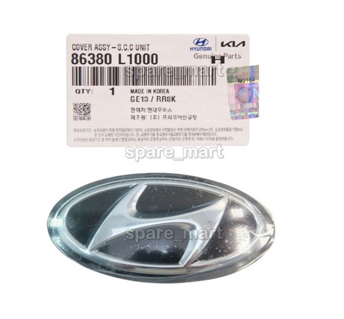 86380L1000 Front Grille Radar Emblem S.C.C unit for Hyundai Sonata 2020 ...