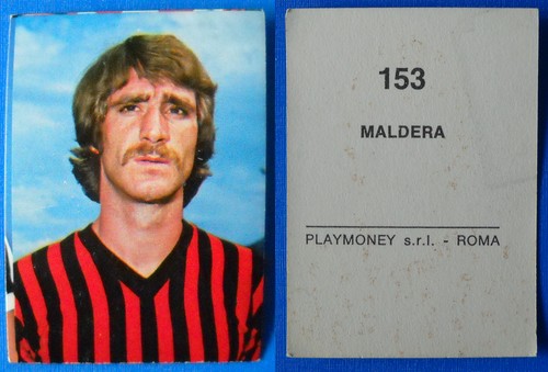 FIGURINA PLAYMONEY I CALCIATORI SPECIAL 79 - N.153 - MALDERA - MILAN ...