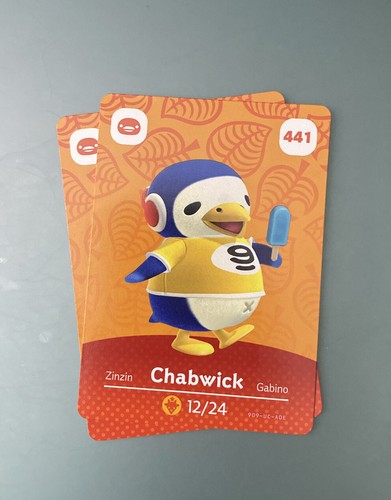 Series 5 Animal Crossing Amiibo Card 441 Chabwick US Nintendo ACNH | eBay