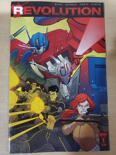 REVOLUTION #1 IDW Comics 2016 Hasbro Transformers GI Joe MASK ROM | eBay