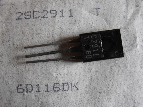 5pcs 2sc2911 160V/140mA High-Voltage Switching & AF 100W Predriver to126 sanyo | eBay