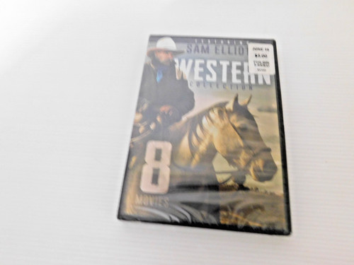 8-Movie Western Collection Featuring Sam Elliott (DVD, 2016, 2-Disc Set ...