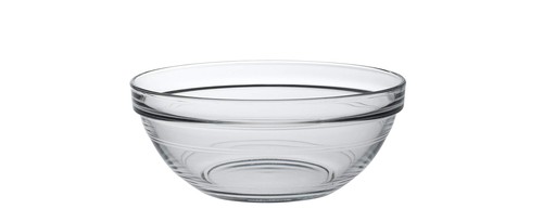 Glass Stackable Mixing Bowls/Prep Bowls Set of 6,Clear. 32¾ oz./ 6.75 ...