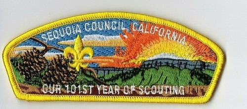 Boy Scout Sequoia Council Our 101st Year of Scouting CSP/SAP | eBay