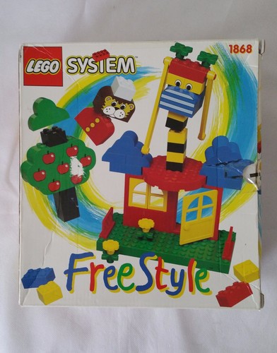 NEW LEGO Bricks Blocks Free Style Set #1868 210 Pieces year 1996 | eBay