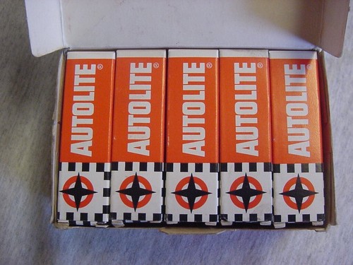Box of 10 NOS Autolite STAR LOGO A903 Racing Spark Plugs UNIQUE ...