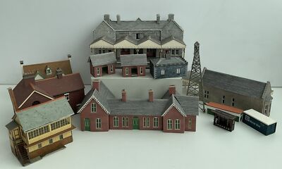 Railway Job Lot in Oo Gauge Model Railway Buildings, Tunnels and ...