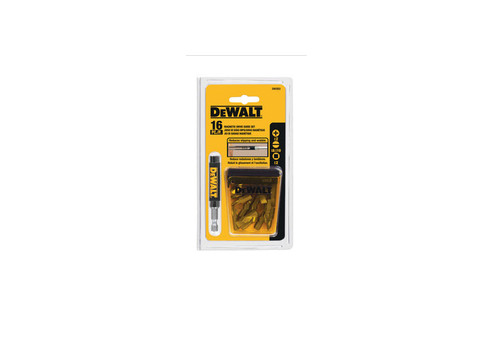 DEWALT DW2053 16-Piece Drive Guide Bit Set Brand New Sealed #2 #8 #10 ...