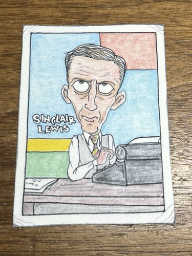 Gummy Arts Trading Card 2026 Sinclair Lewis | eBay