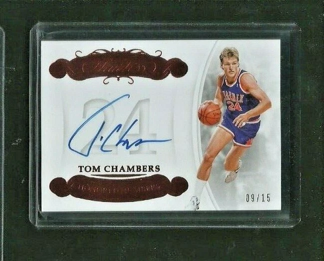 Tom Chambers 2017 Flawless #HN-TC Honored Numbers - Ruby /15 Price ...